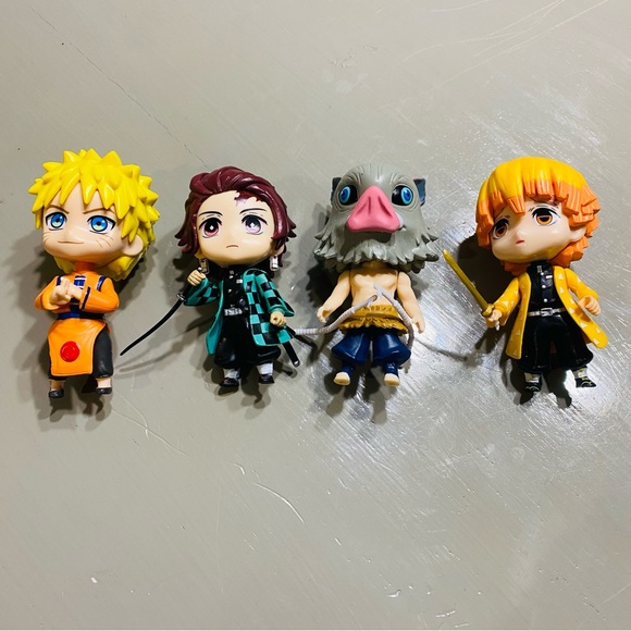 unbranded | Toys | Demon Slayer Naruto Tanjiro Inosuke Zenitsu And ...